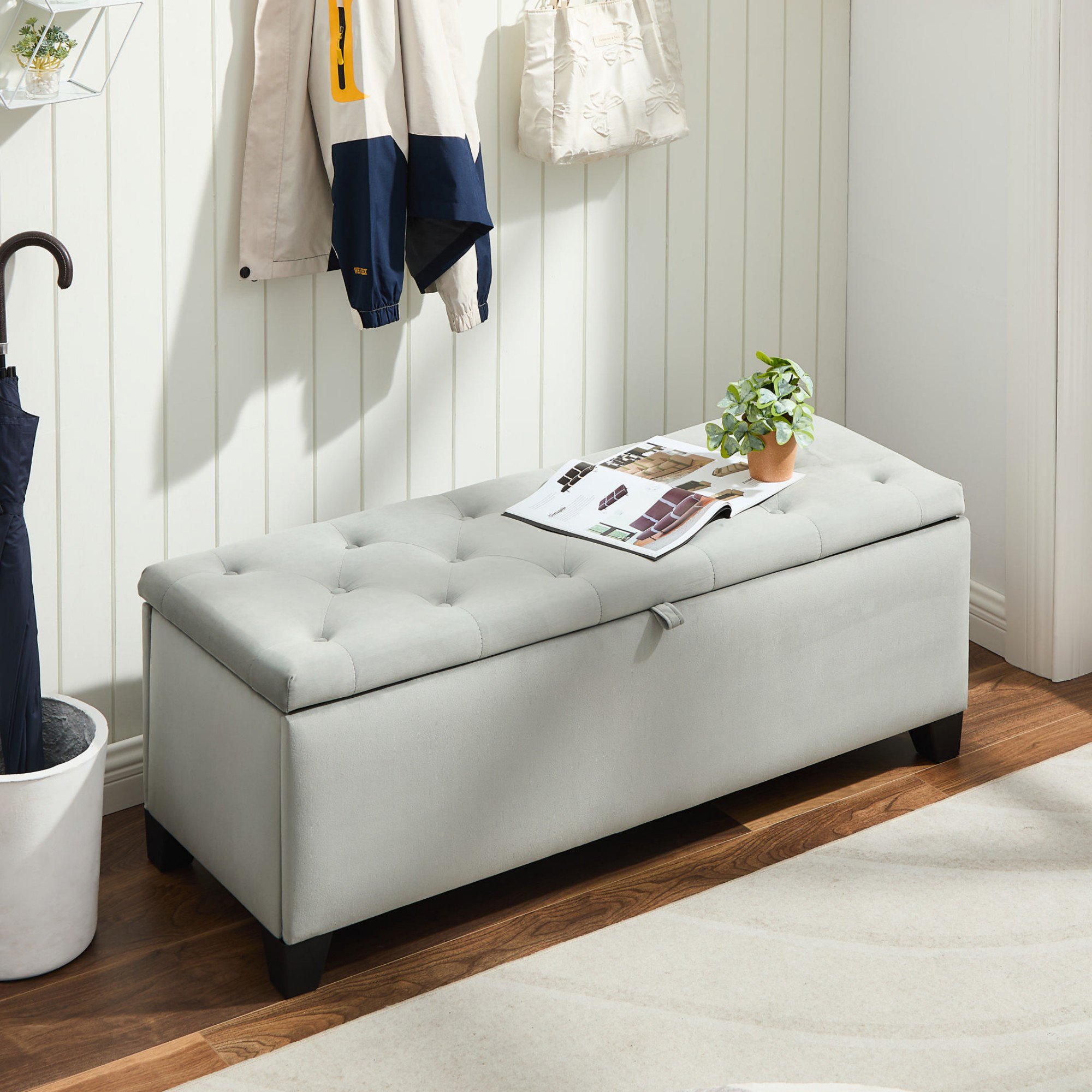 Ebern Designs Modern Multifunctional Bench - Wayfair Canada