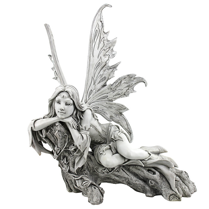 Design Toscano Pause To Ponder Fairy Statue & Reviews | Wayfair