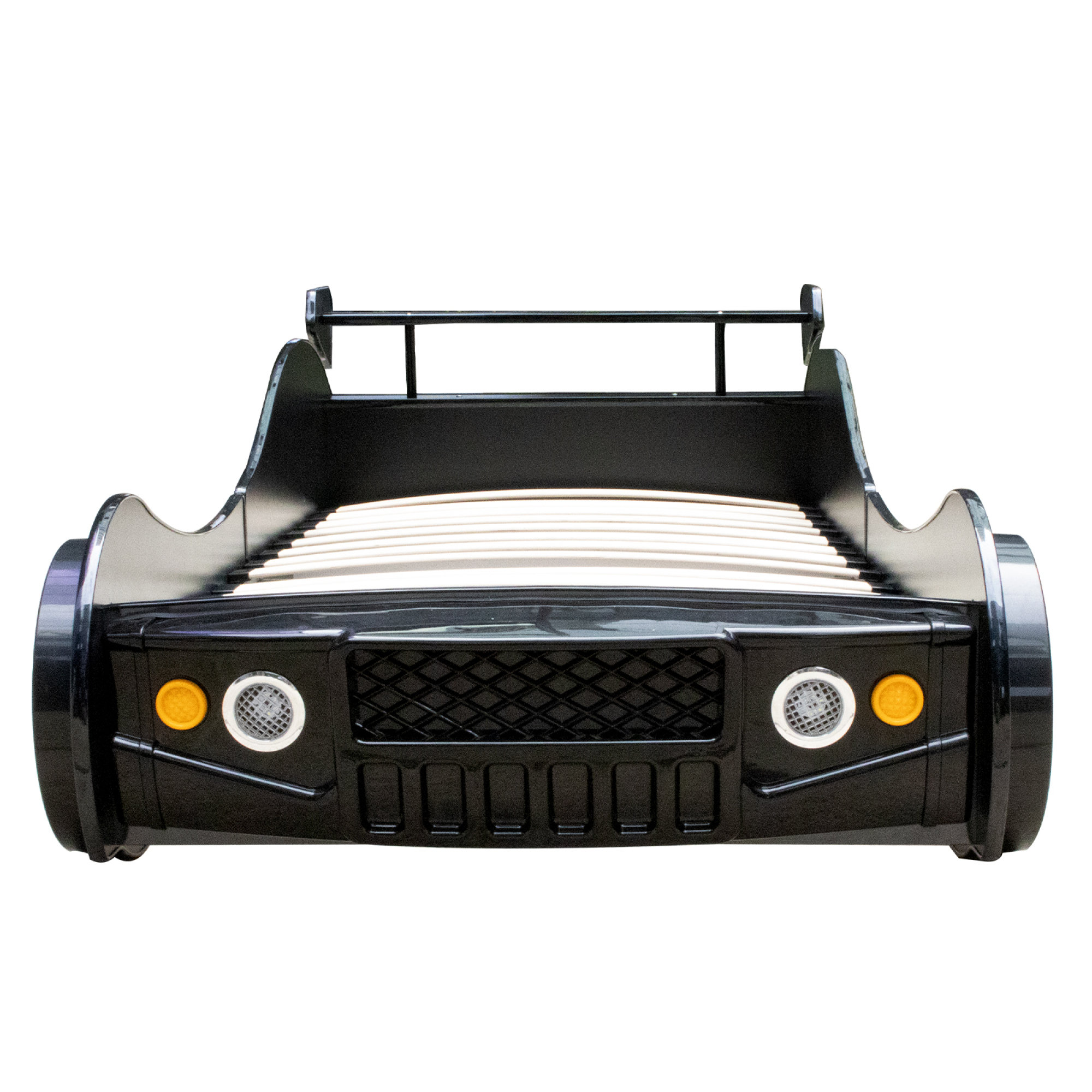 Zoomie Kids Imaginative Led-powered Mdf Racing Style Kid's Play Bed ...