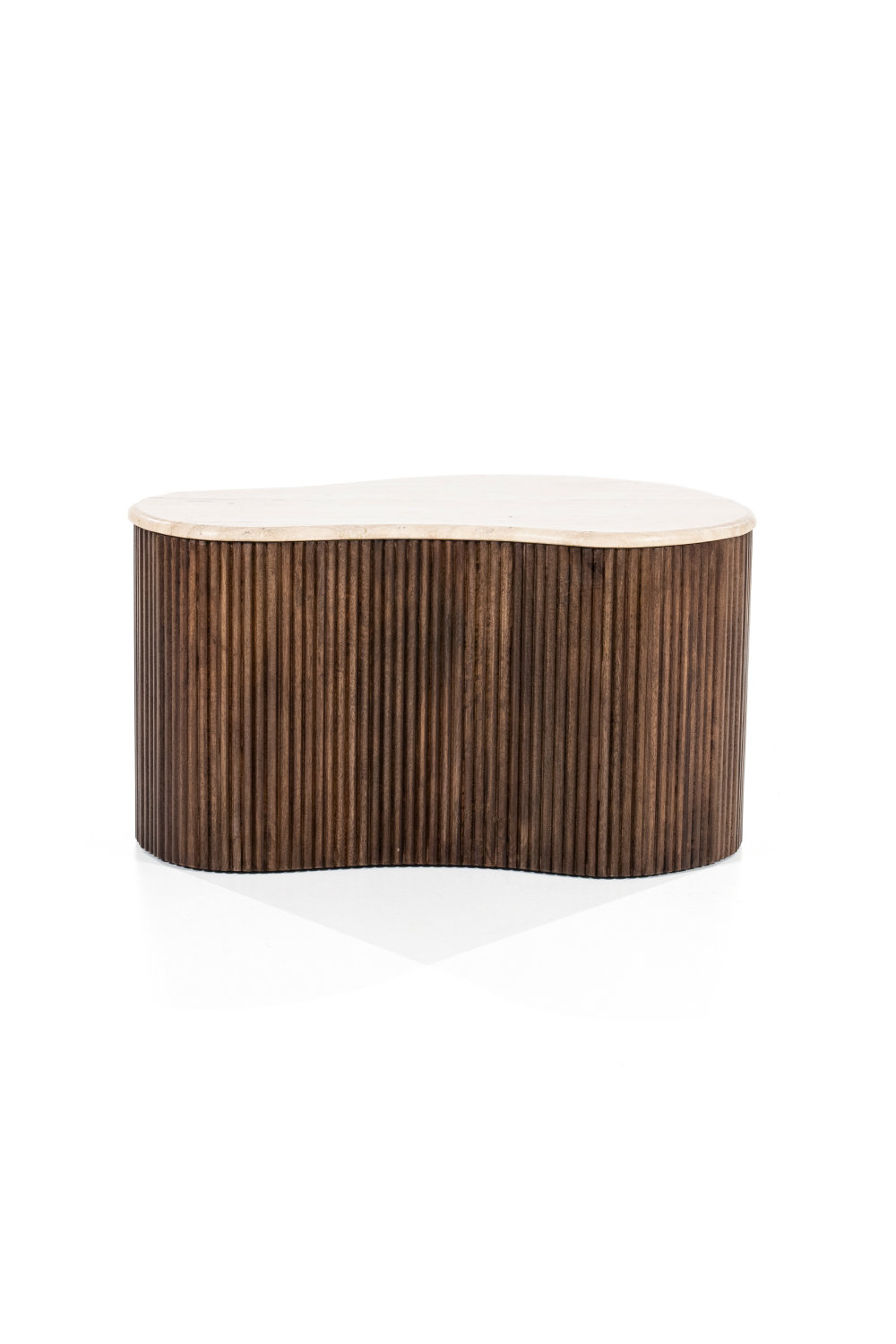 Eleonora Mari Solid Wood Block Coffee Table - Wayfair Canada