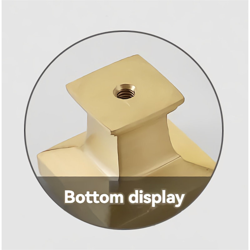 LIYONG 11/10" Length Square Knob Multipack | Wayfair