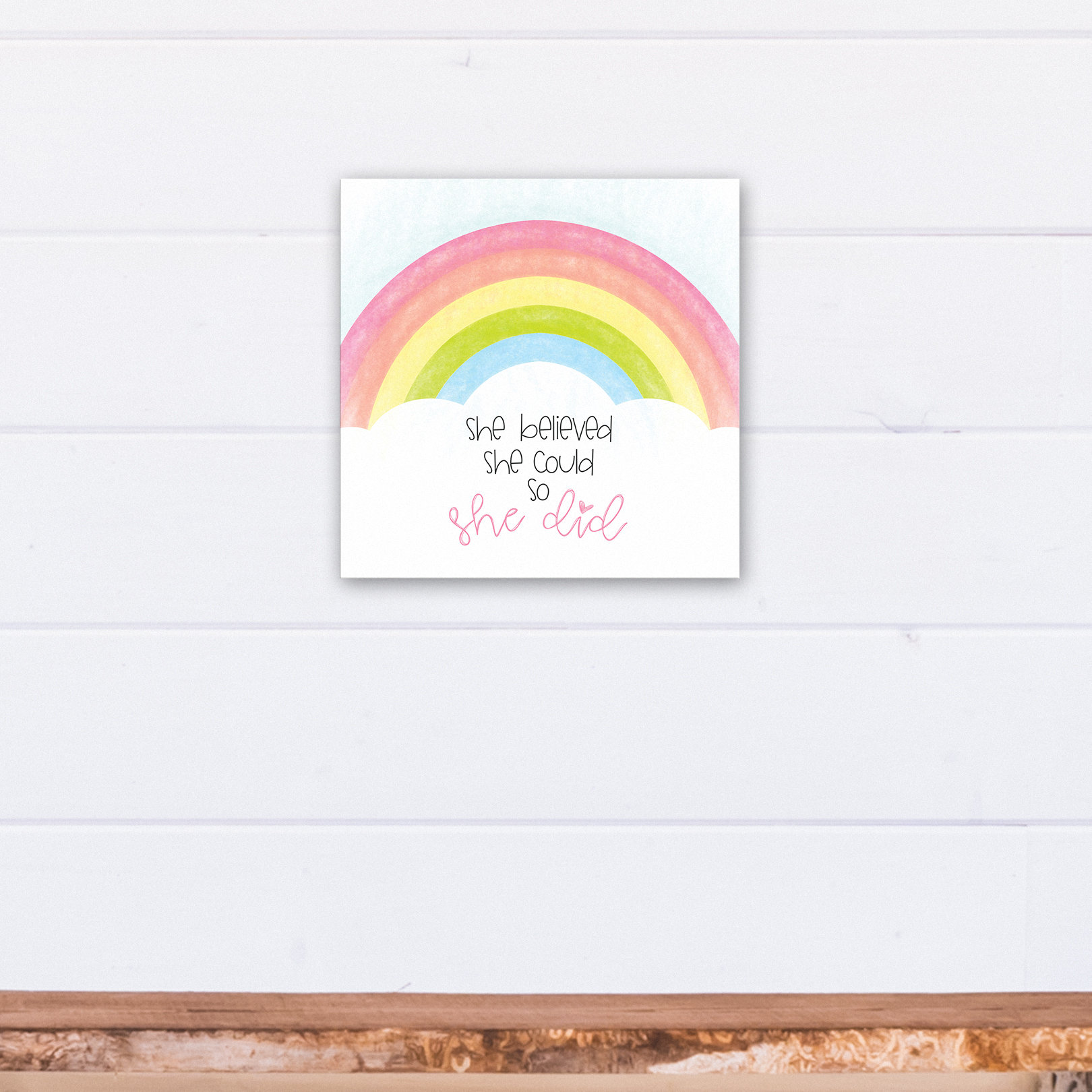 Harriet Bee Usher She Believed She Could Canvas Art | Wayfair