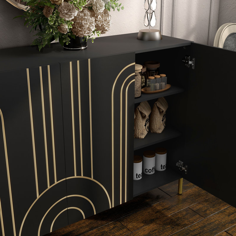 Willa Arlo Interiors Parkey 48.07'' Sideboard | Wayfair