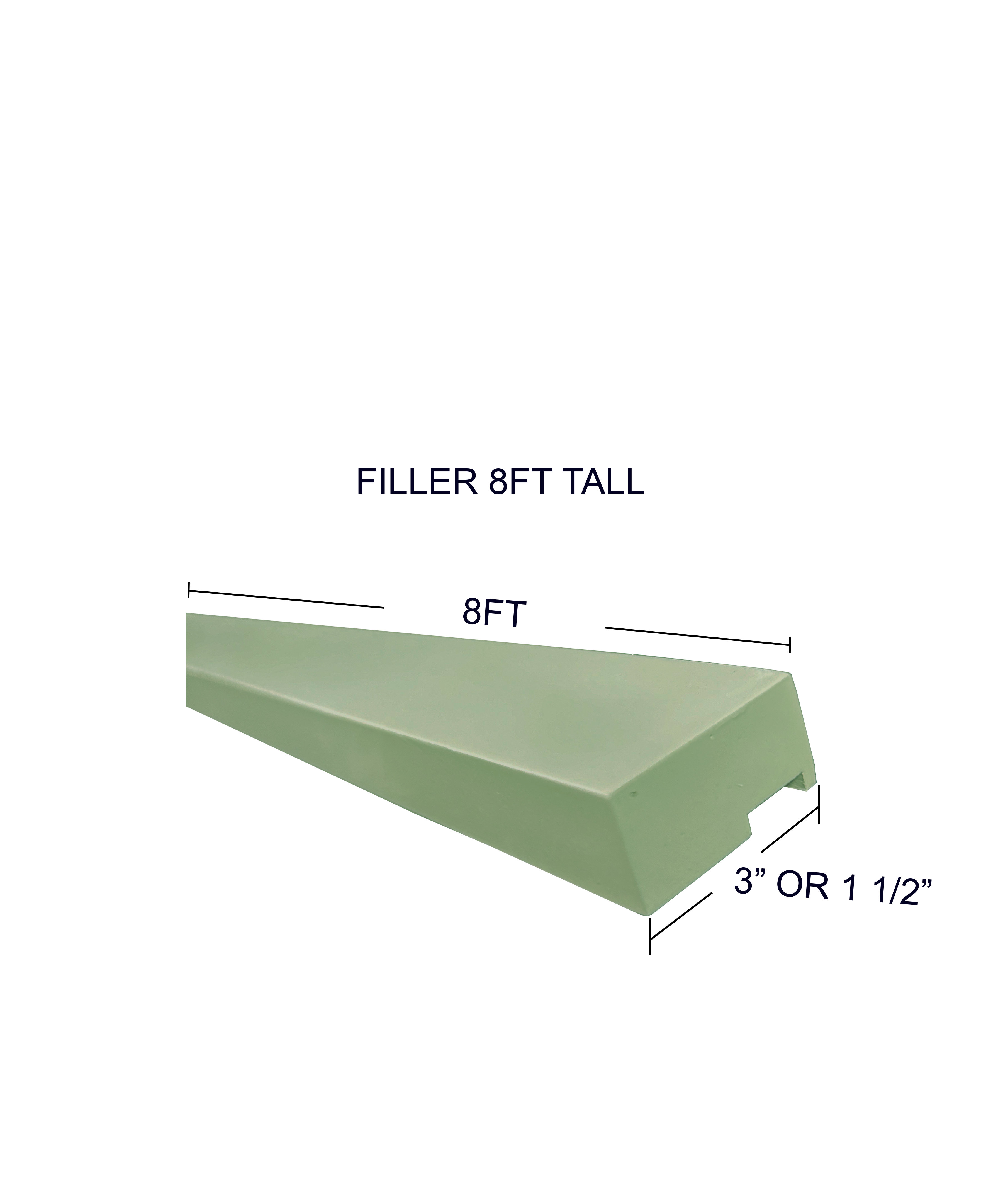 L & C Cabinetry VAB 96'' H x 3'' W x 1'' D Wood Corner Molding | Wayfair