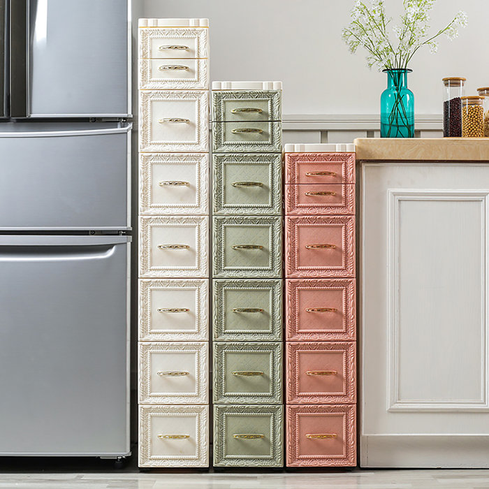 Rebrilliant Akiva 8 Drawer Storage Drawer | Wayfair