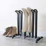 Rebrilliant 3-Pair Boots Rack Adjustable Spacing Heavy Duty Frame Black ...