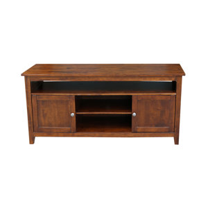 Loon Peak® Ramapo Solid Wood TV Stand for TVs up to 65" & Reviews | Wayfair