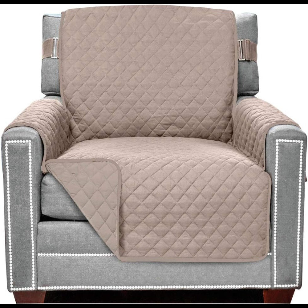 Latitude Run® Microfiber Box Cushion Wingback Slipcover | Wayfair