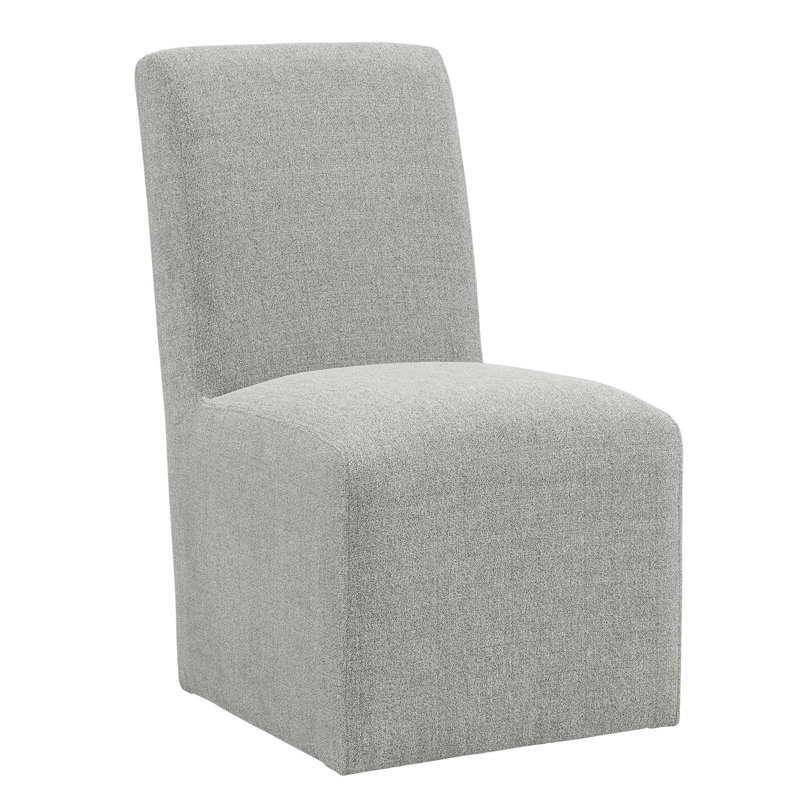 Joss & Main Sinclair Upholstered Dining Chair in Gray & Reviews | Wayfair