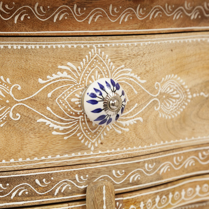 Bungalow Rose Druanne Solid Wood Accent Cabinet & Reviews | Wayfair