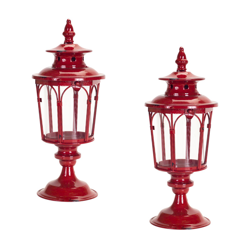 Charlton Home® Metal Lantern & Reviews | Wayfair