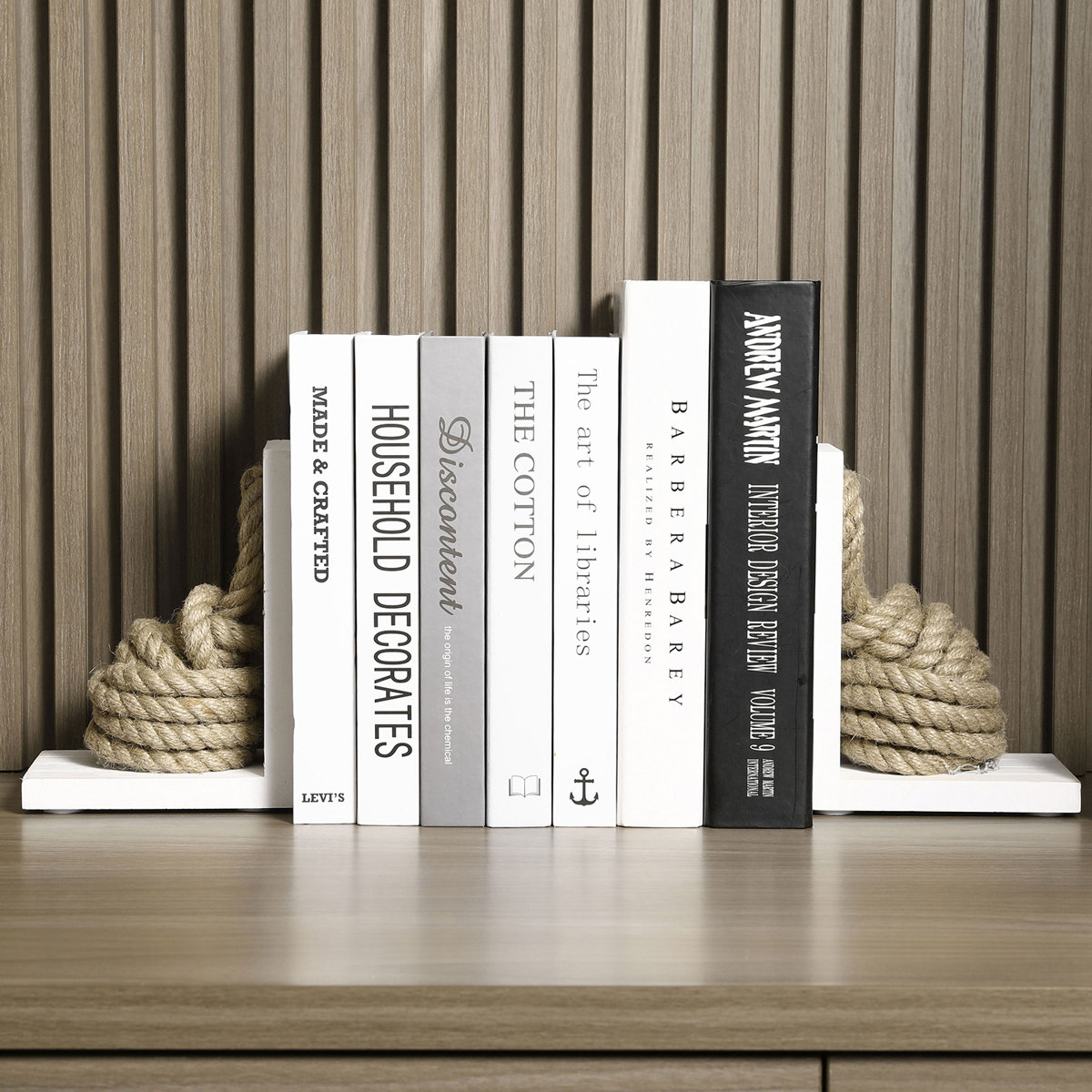 Breakwater Bay Nautical Non-skid Bookends & Reviews | Wayfair