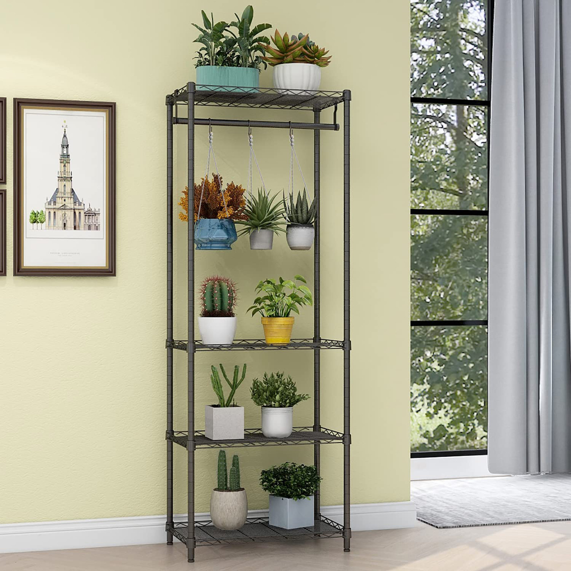 Arlmont & Co. 4 Tier Large Multi Pot Stand Plant Rack - Wayfair Canada