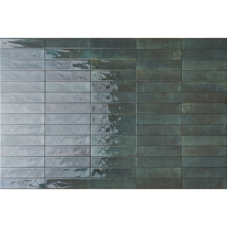 Tile Market Uptown Brick 2.5" x 10" Porcelain Subway Wall Floor Tile ...