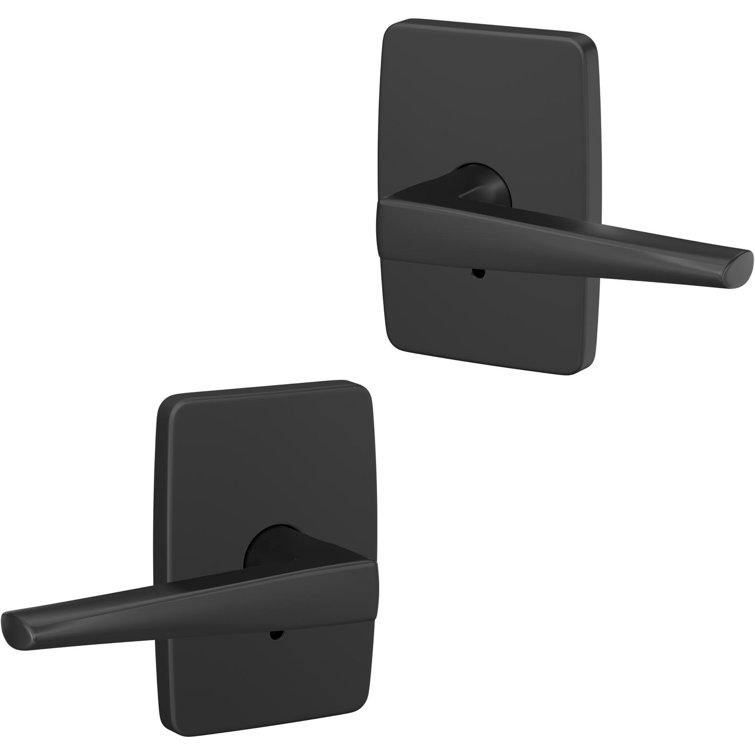 Schlage Eller/Greene Double Dummy - Matte Black | Wayfair