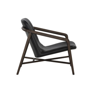 AllModern Sandy Leather Armchair | Wayfair
