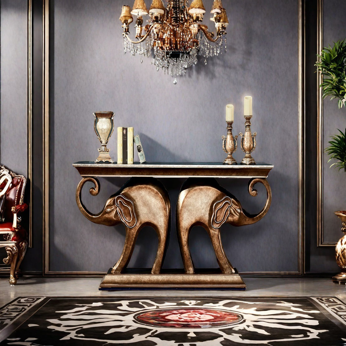 Bungalow Rose Classical Art Console Table | Wayfair