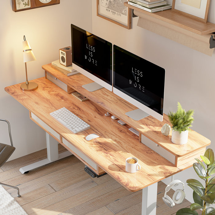 Inbox Zero Euri Desk & Reviews | Wayfair