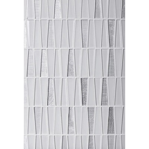Apollo Tile 1" x 3" Glass Brick Joint Mosaic Wall and Floor Tile | Wayfair