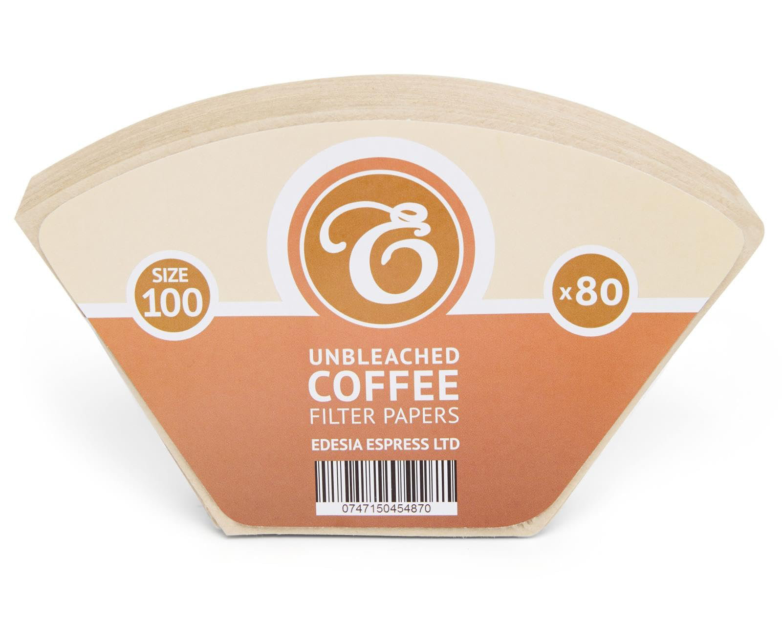 Edesia Espress 80 Size 100 Brown Coffee Filter Paper Cones | Wayfair.co.uk