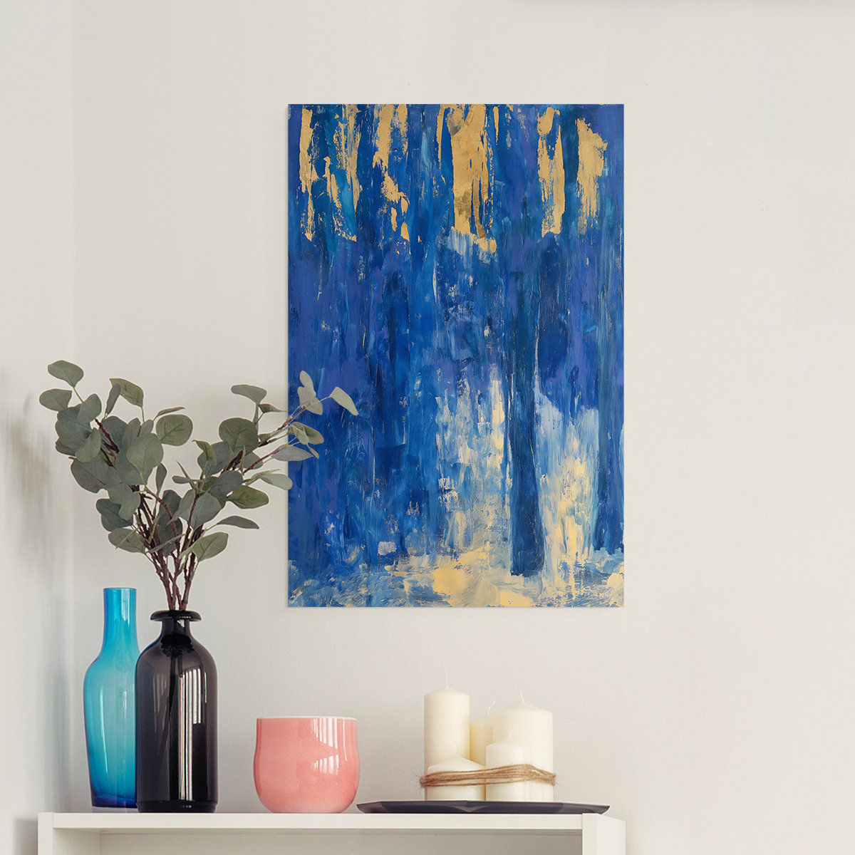 Wrought Studio ABSTRACT Series XX -Canvas Print Only - NOT FRAMED ...