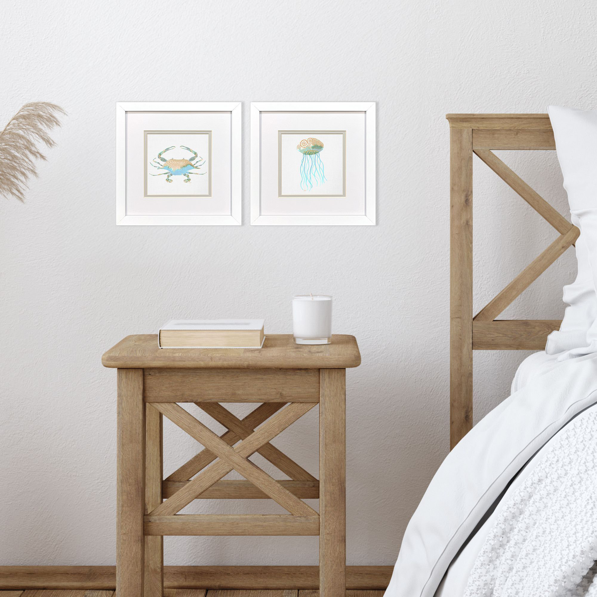 Highland Dunes Sea Creatures II Framed Art | Wayfair