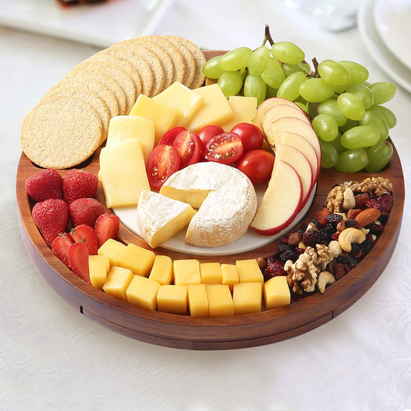 SOAR UNIVERSE TECHNOLOGY CO., LIMITED Acacia Round Cheese Board and ...