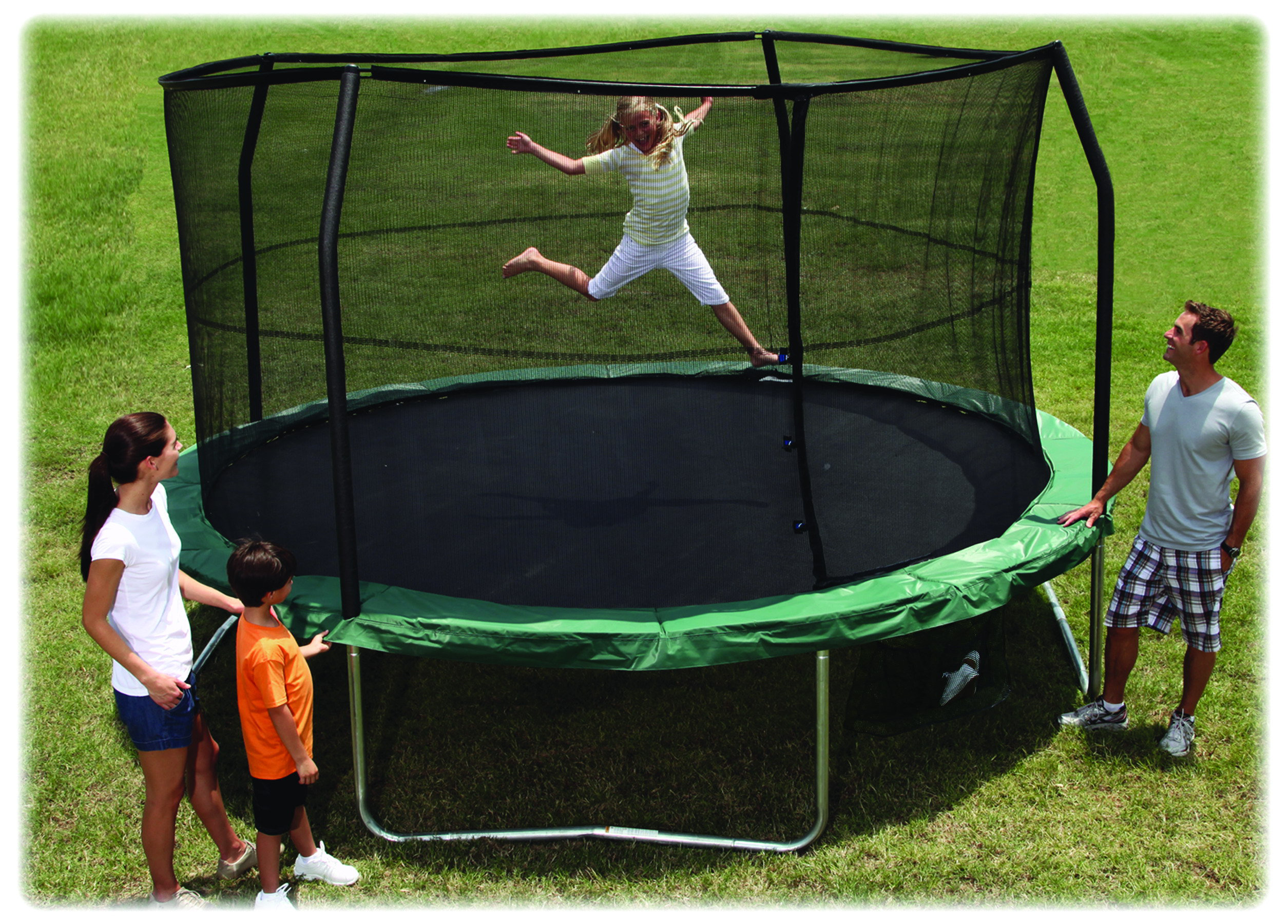 Jumpking JumpPOD Elite 14 Ft. Trampoline With Enclosure | Wayfair