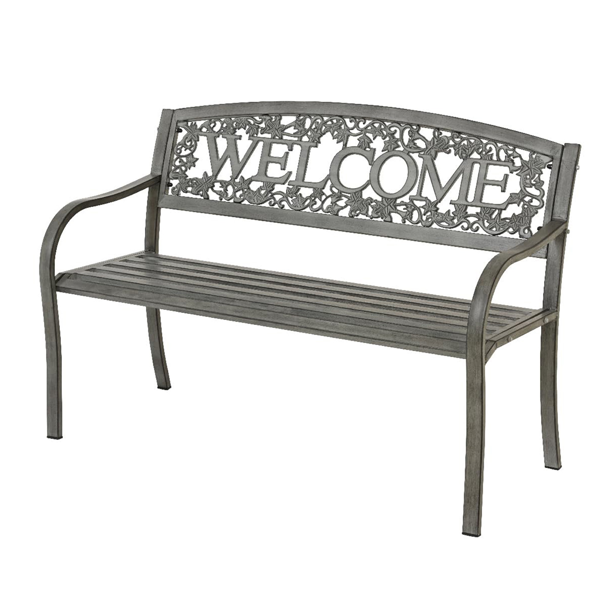 Astoria Grand 2 Seat Welcome Garden Bench | Wayfair.co.uk