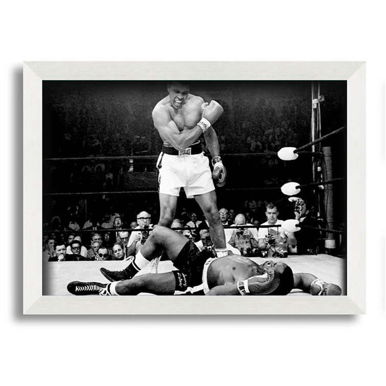 Brayden Studio Muhammad Ali Knockout - Single Picture Frame Print ...