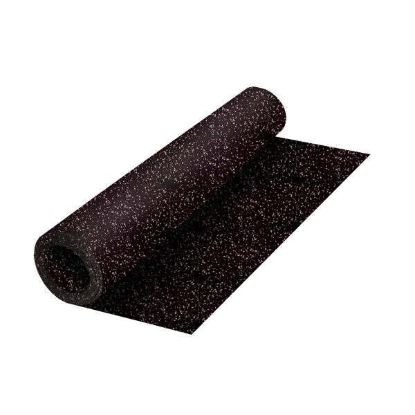 Genaflex Rubber Gym Flooring Roll, 8mm Thick - 4' x 20' | Wayfair