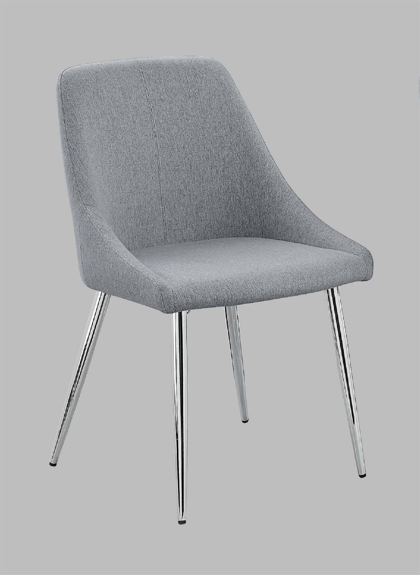 Orren Ellis Florman Contemporary Style Chrome/Side Chair Metal Legs ...