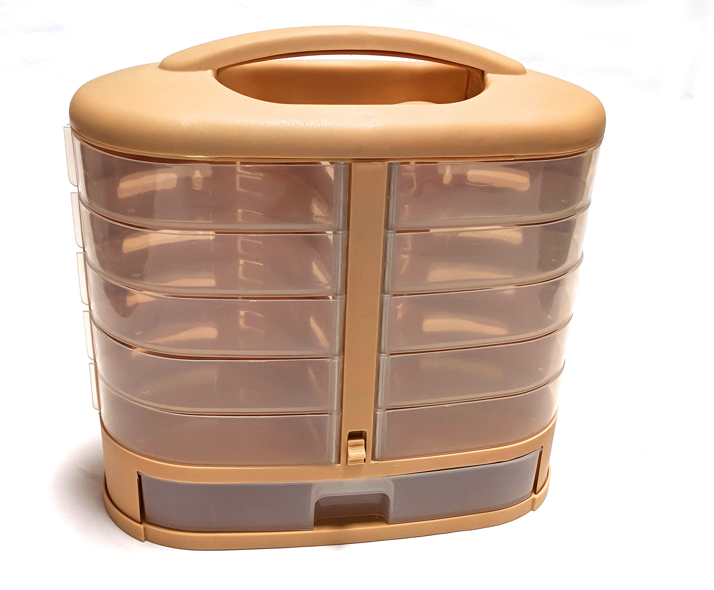 Sana Enterprises Eleven See-Through Drawers Storage and Organization ...