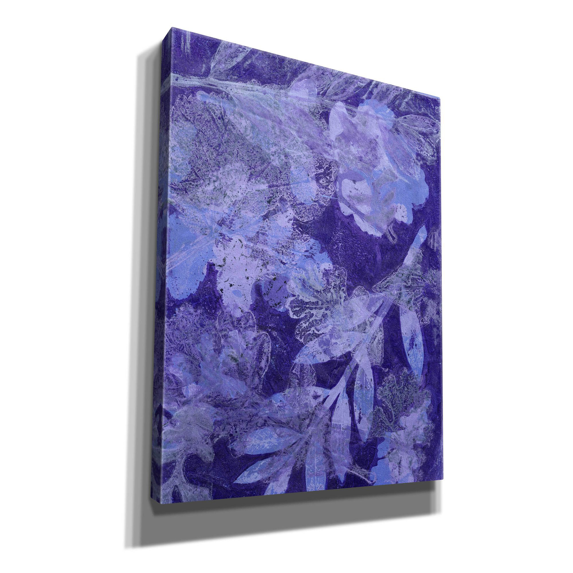 Ivy Bronx Erikah Very Peri Botanical Print 4 On Canvas by St. Hilaire ...