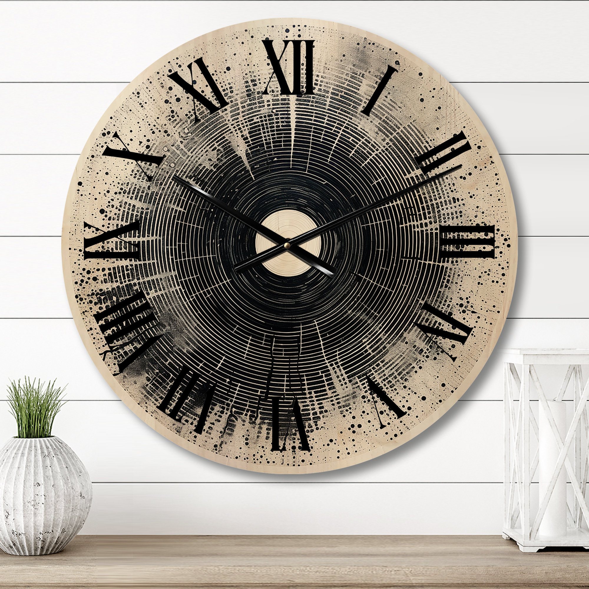East Urban Home Vinyl Record Vinyl Serenade III - Music Oversized Wood ...