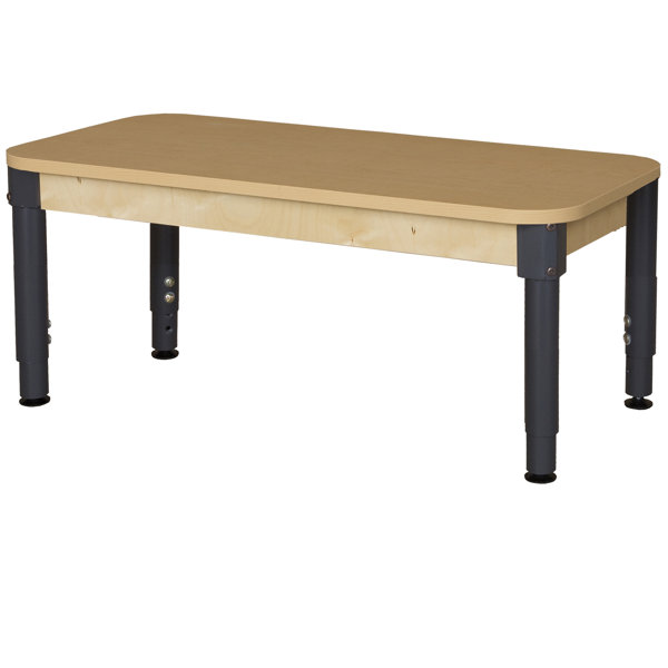 Wood Designs Adjustable Height Rectangular Activity Table "& Reviews ...