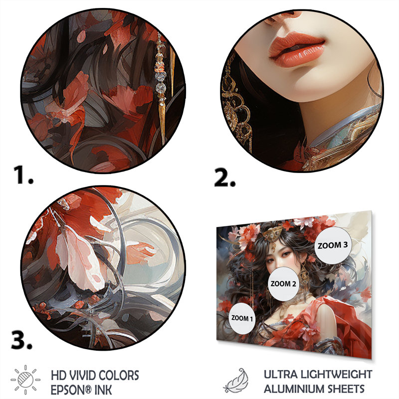 Design Art China Art Traditional Opera - Chinese Metal Wall Decor Set ...