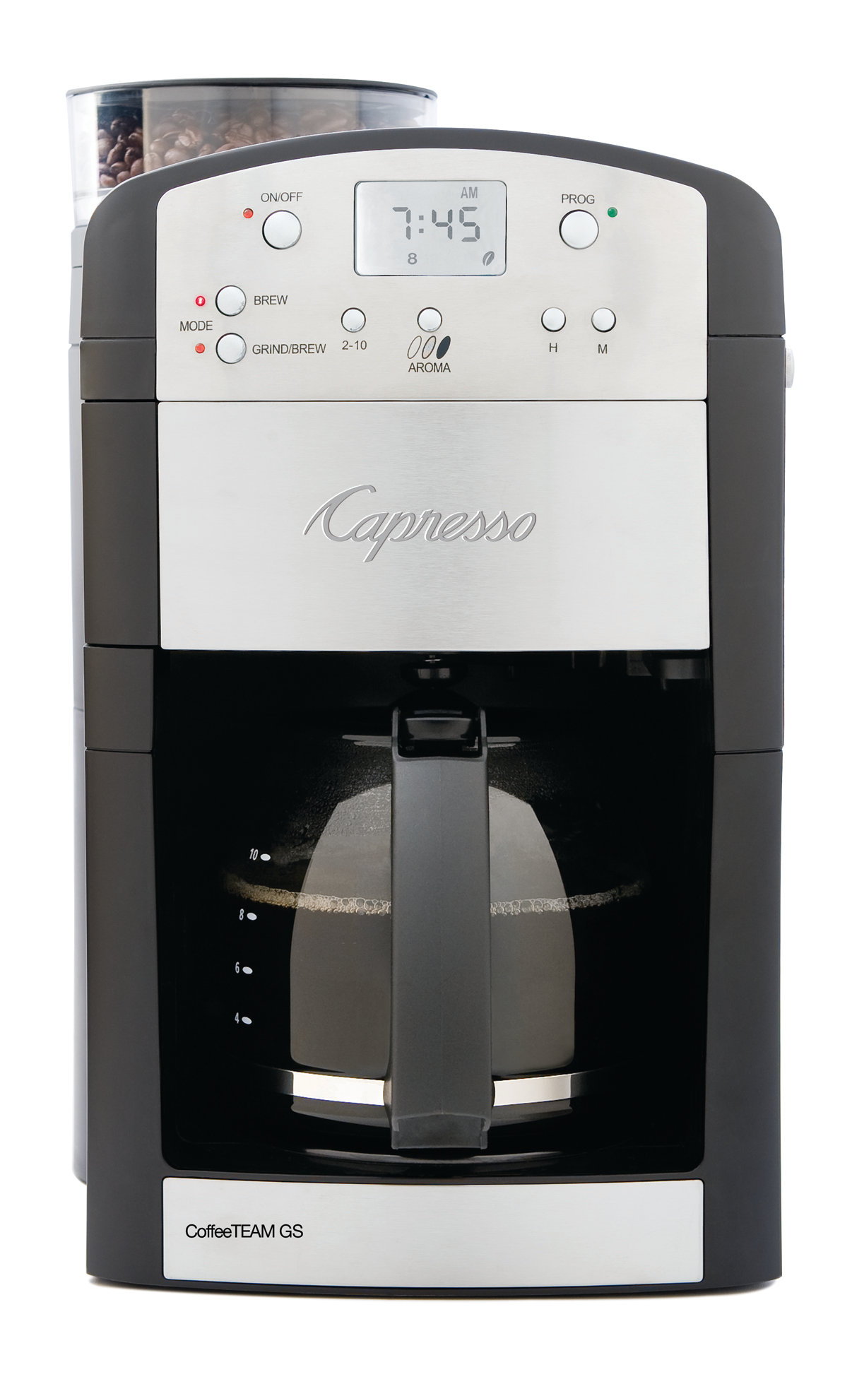 Capresso CoffeeTEAM GS Grind & Brew Coffee Maker & Reviews | Wayfair