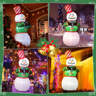 The Holiday Aisle® 6FT Shivering Snowman Inflatable Christmas Blow Up ...