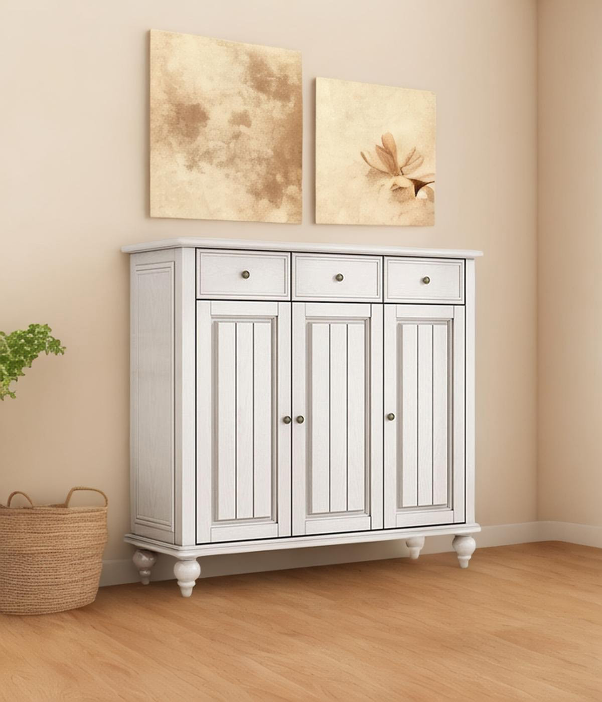 Stylistics Savvy 47.24" Rectangular Solid Wood Shoe Storage | Wayfair