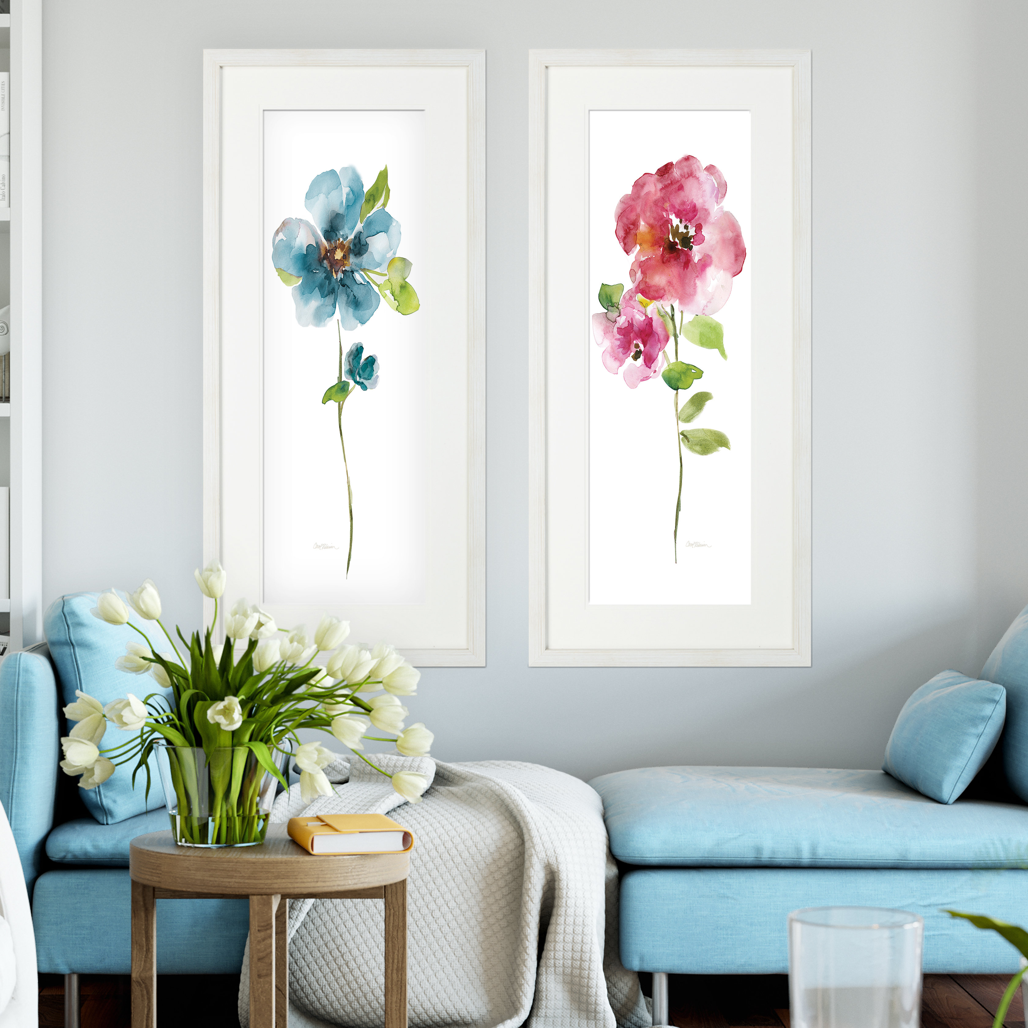 Latitude Run® 'Belle Boutique?' 2 Piece Framed Acrylic Painting Print ...