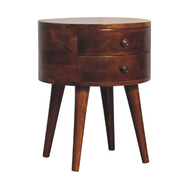 Union Rustic Ardina Solid Wood Bedside Table | Wayfair.co.uk