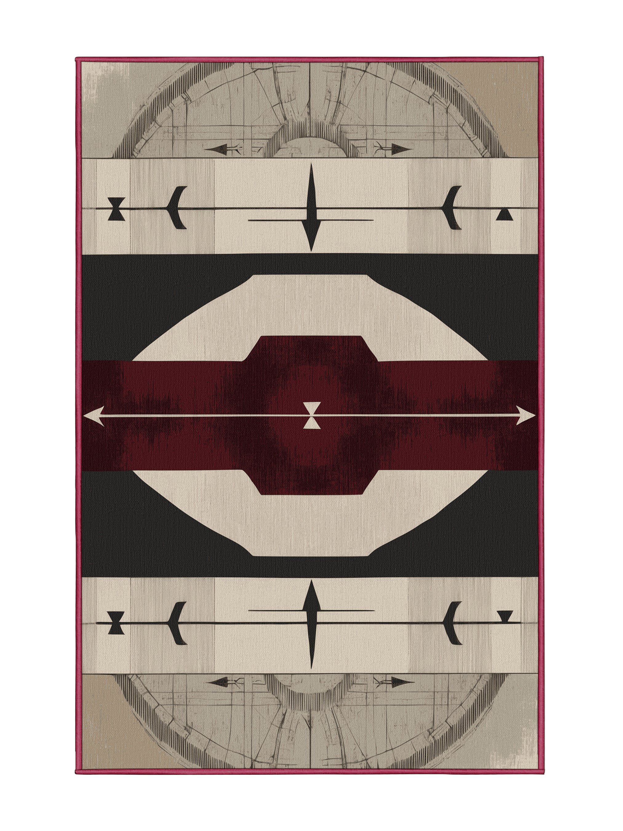 Wrought Studio™ Sovereign Scrolls Rug | Wayfair