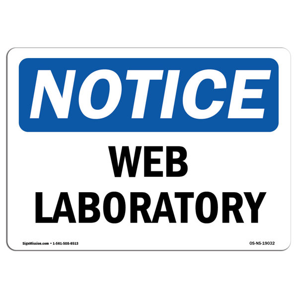 SignMission Wet Laboratory Sign | Wayfair