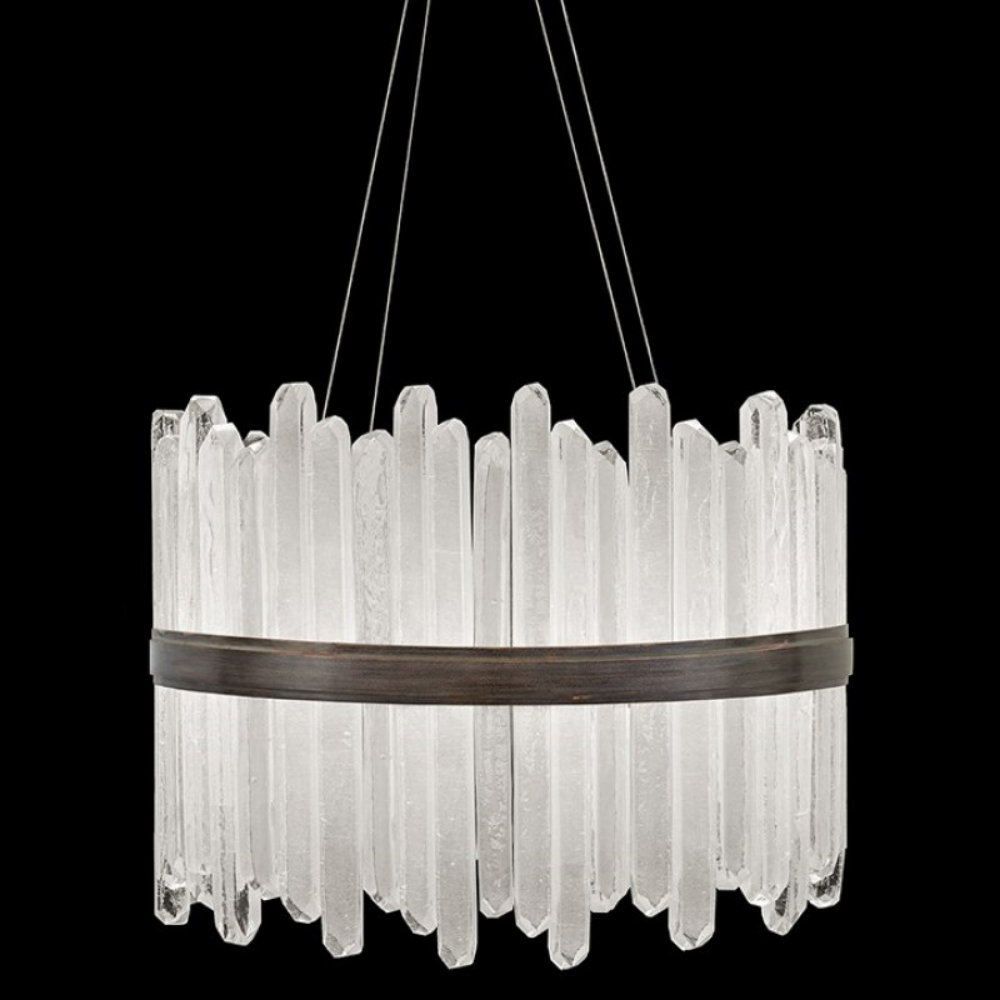 ALAN MIZRAHI LIGHTING 48 - Light Novelty Pendant LED Chandelier with ...