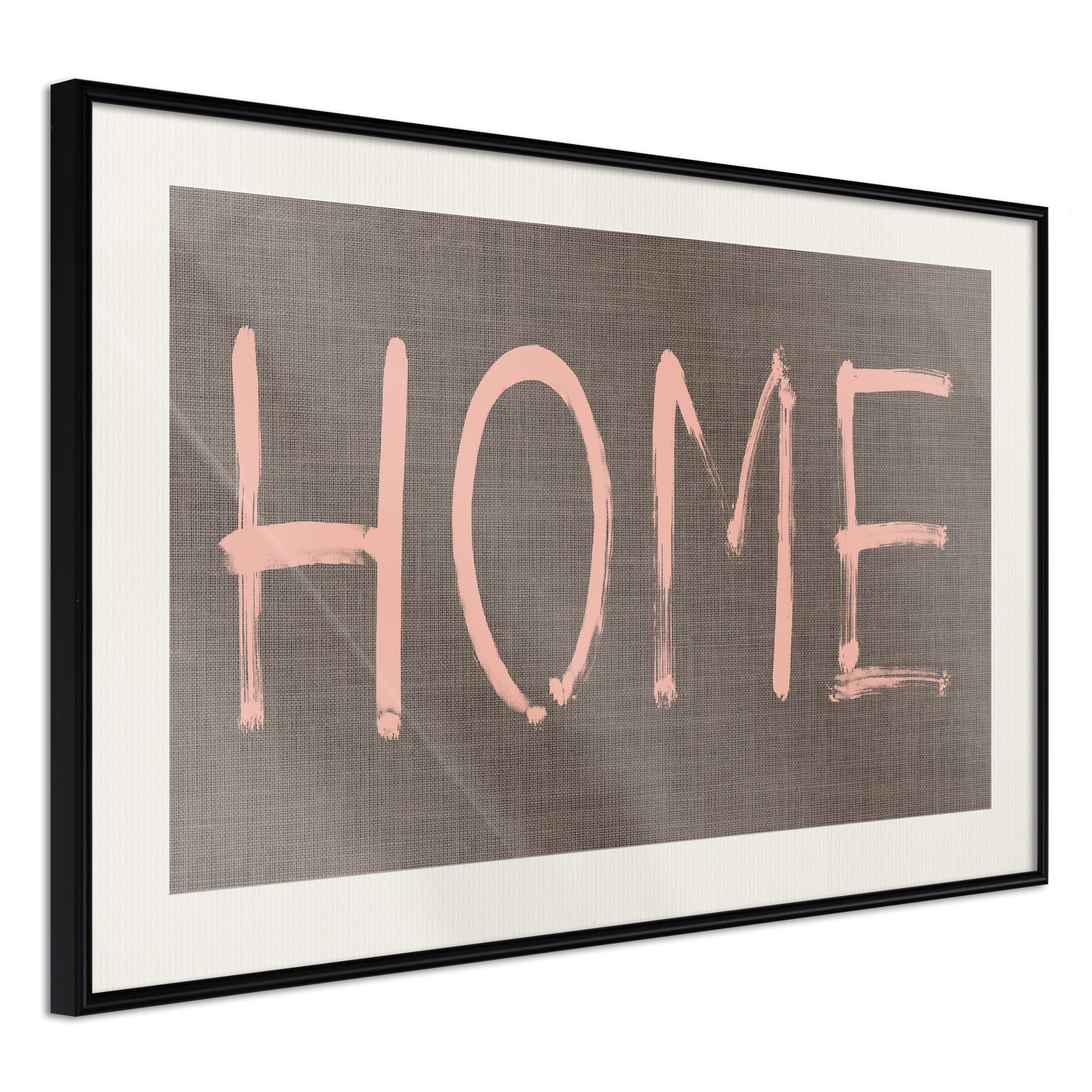 East Urban Home Poster - Simply Home (Pink) | Wayfair