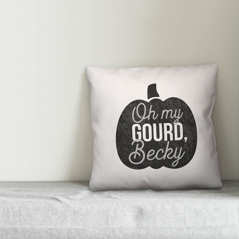 Designs Direct Creative Group Oh My Gourd, Becky Throw Pillow | Wayfair