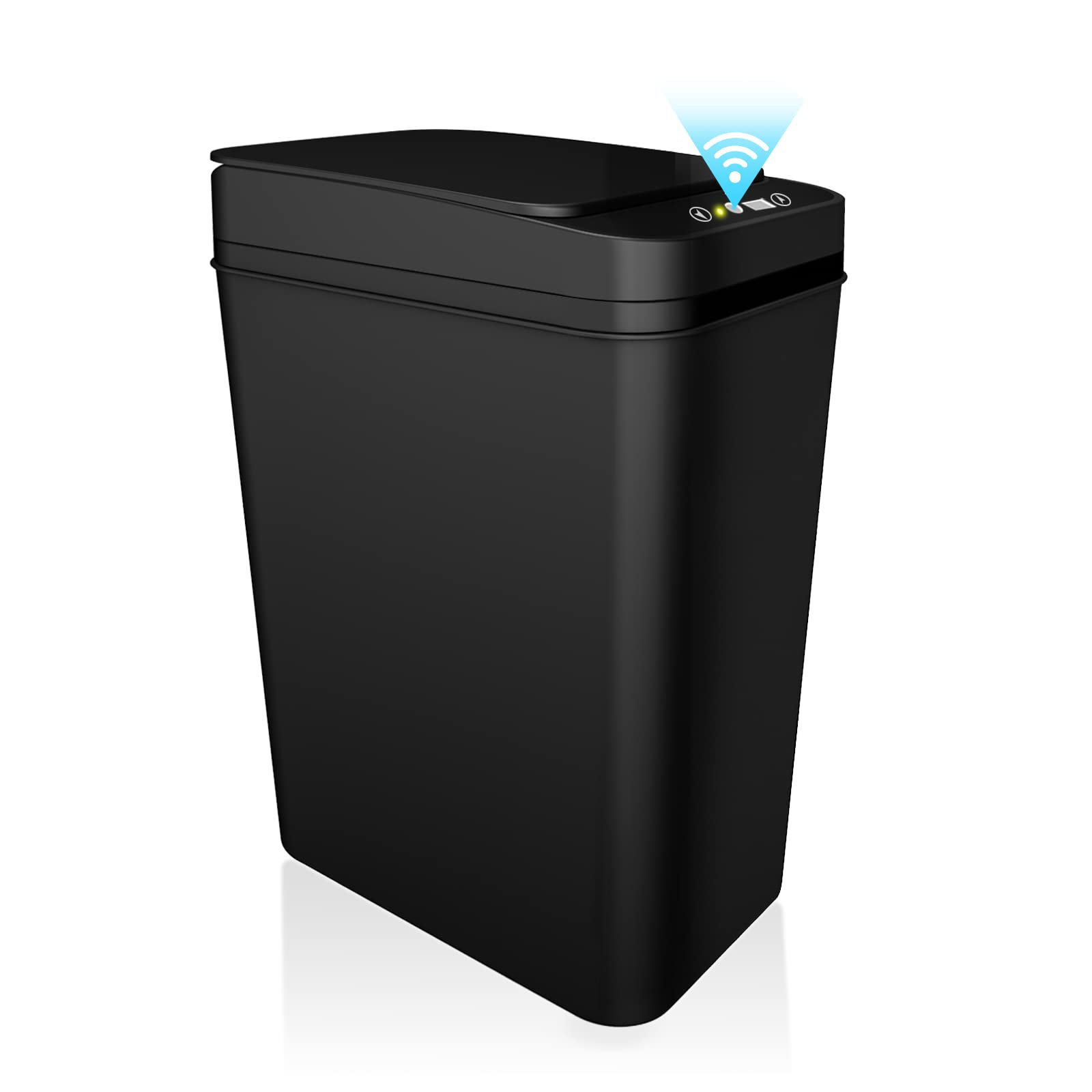 ColorLife Bathroom Trash Can With Lid Touchless Automatic Garbage Can ...