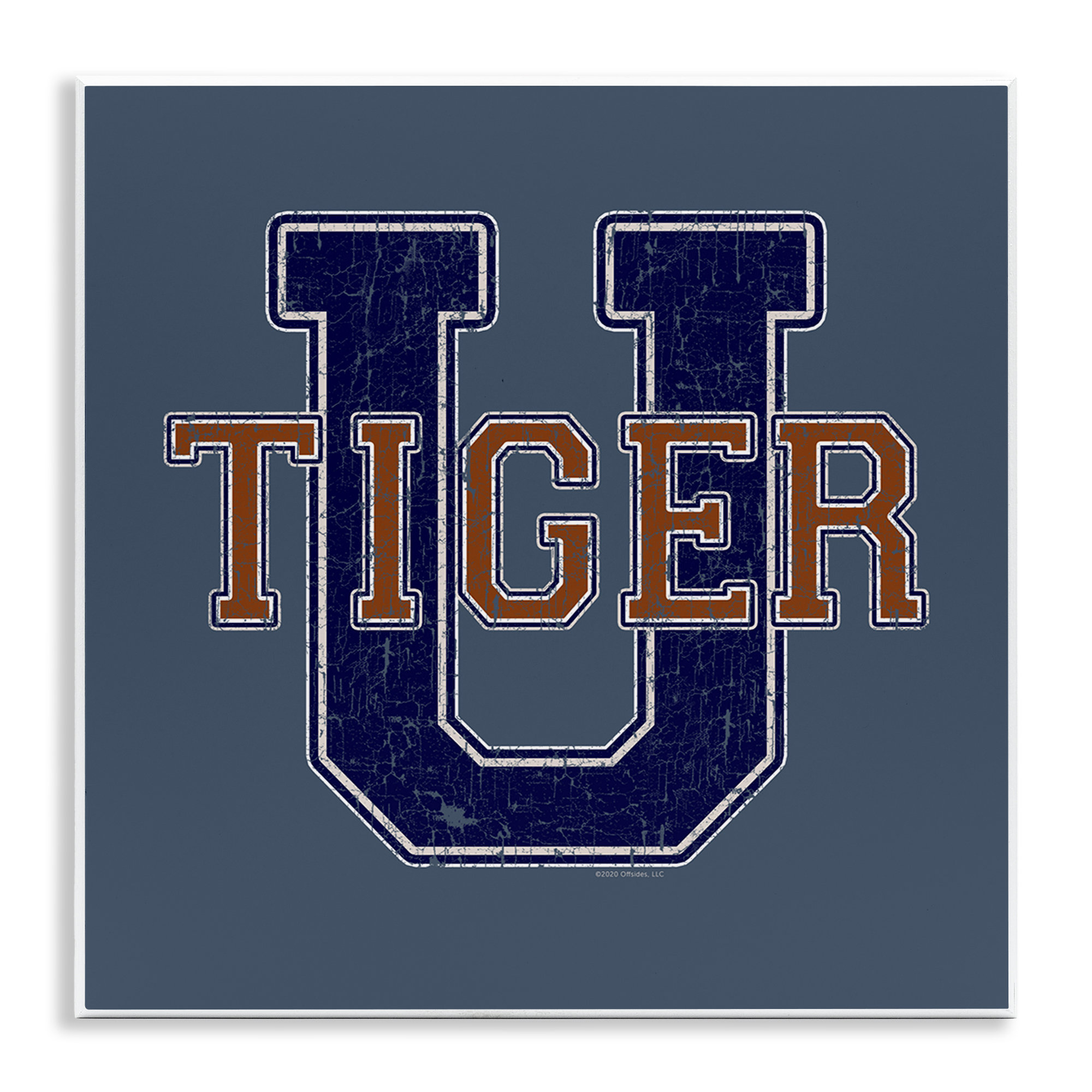 Ophelia & Co. Varsity Tiger U Vintage Wall Plaque Art by Spirit Animals ...