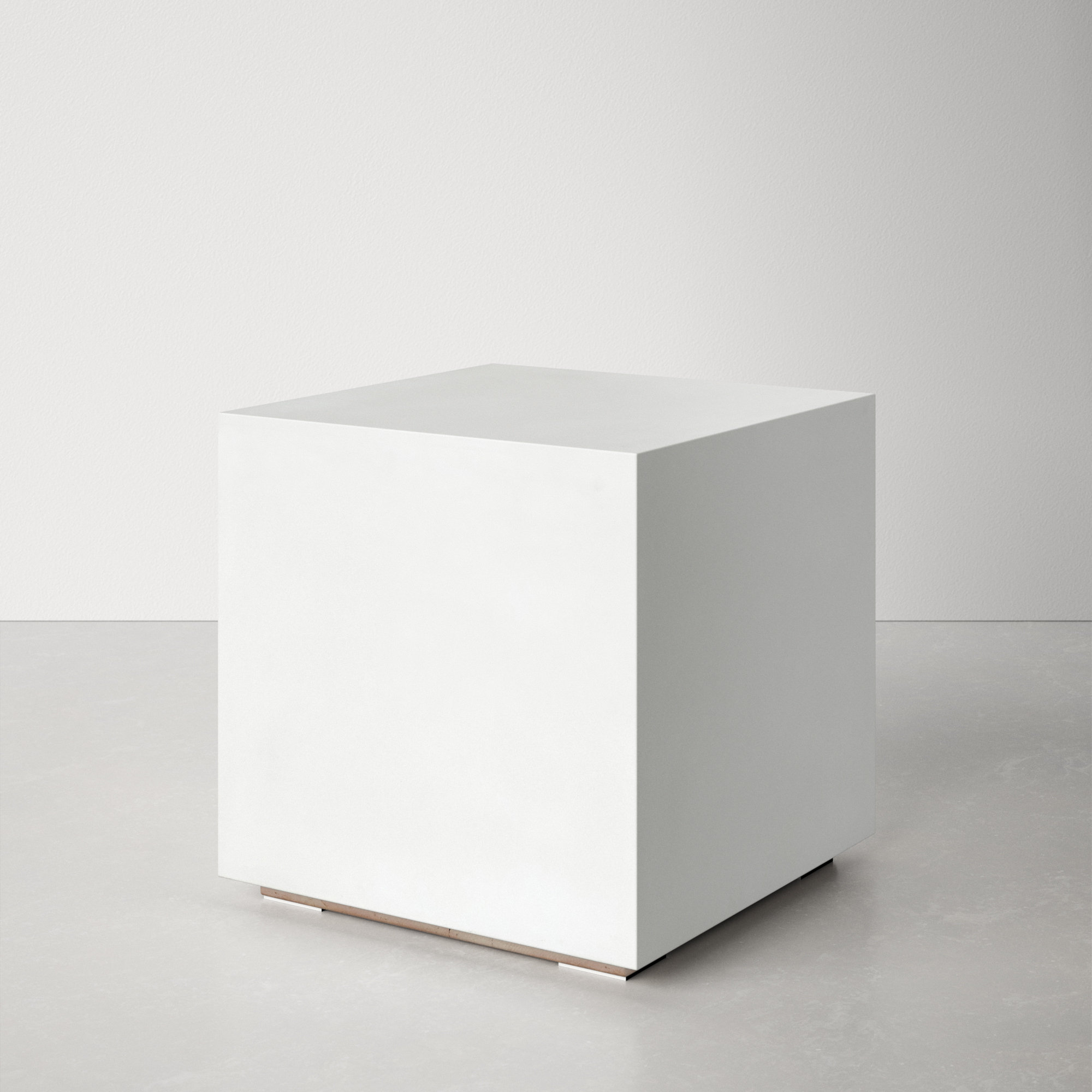 AllModern Kareen Concrete Block End Table & Reviews | Wayfair